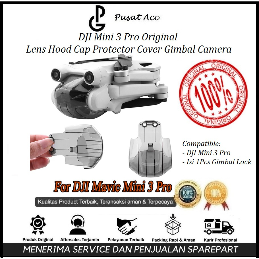 Jual DJI Mini 3 Pro Gimbal Lock Camera Cap Guard Protector Cover for ...