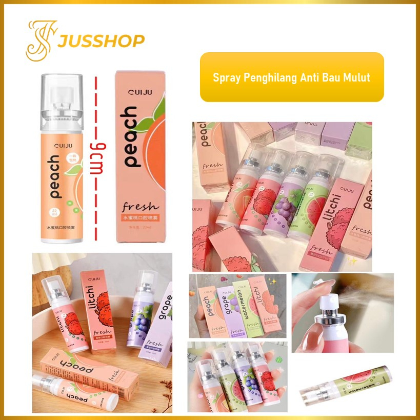 Jual Penghilang Bau Mulut Spray Anti Bau Mulut Pengharum Mulut Fresh ...