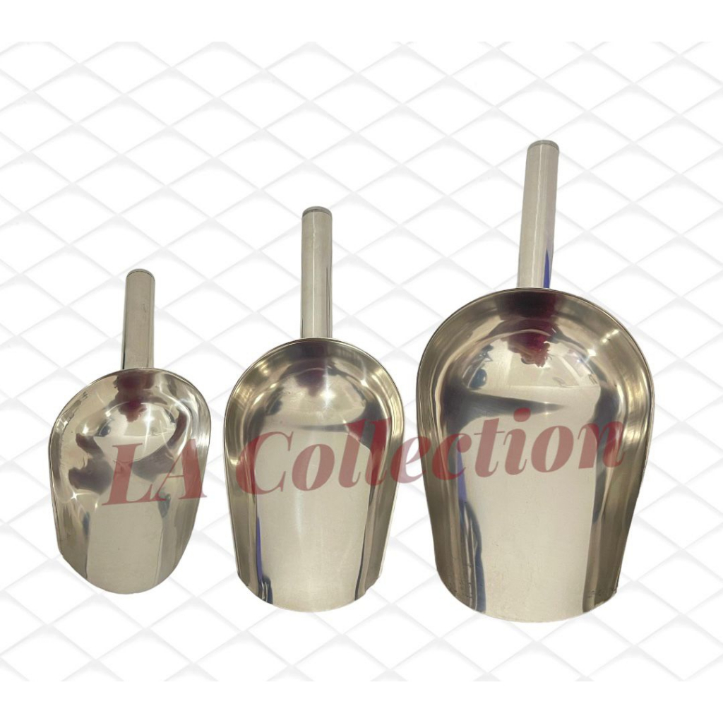 Jual Skop Es Batu Stainless / Sekop Serokan Tepung / Serok Kopi ...