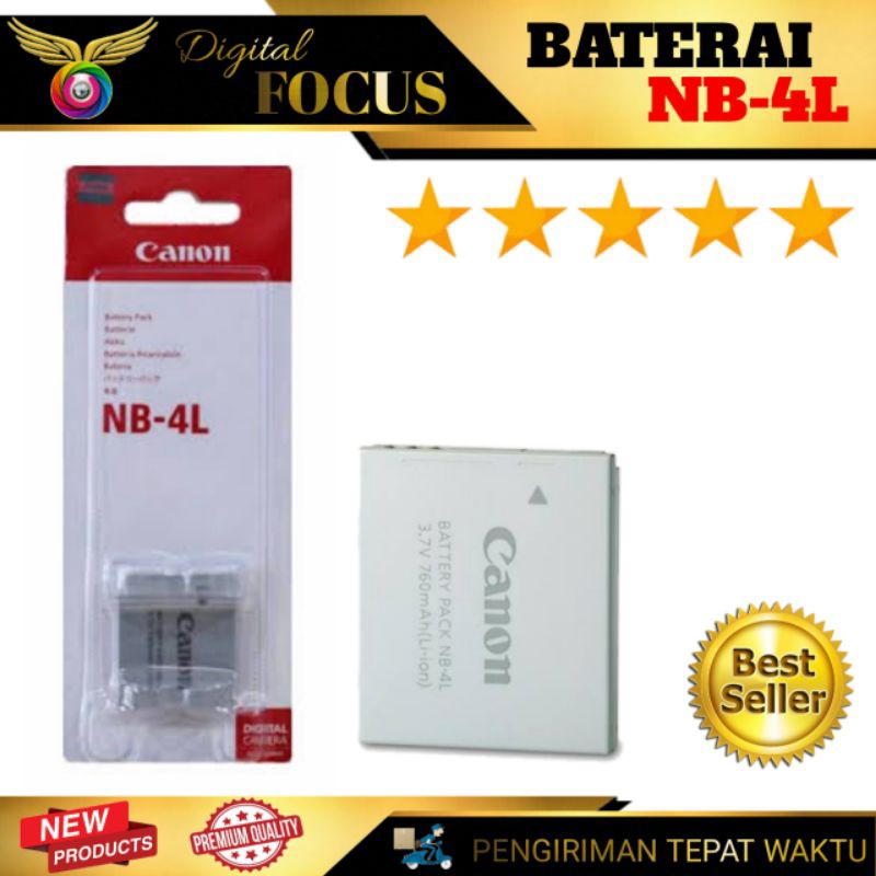 Jual Baterai Batre Battery NB 4L NB-4L Nb 4L new | Shopee Indonesia