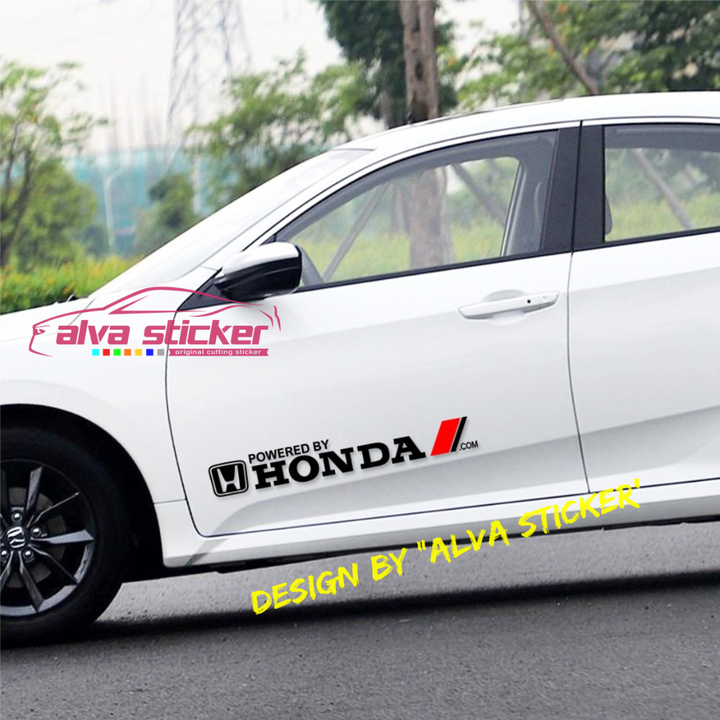 Jual sticker stiker body mobil honda brio mobilio jazz hrv brv wrv ...