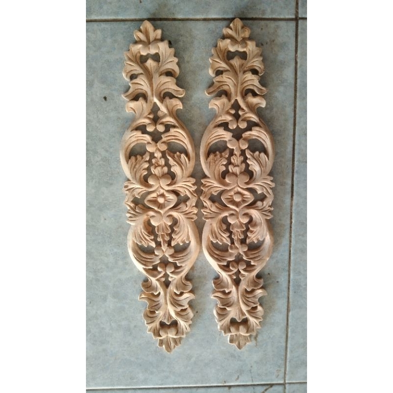 Jual ornamen ukiran tempel 44x10 | Shopee Indonesia