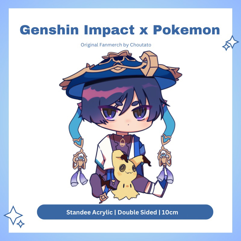 Jual Genshin Impact Scaramouche Wanderer Standee | Shopee Indonesia
