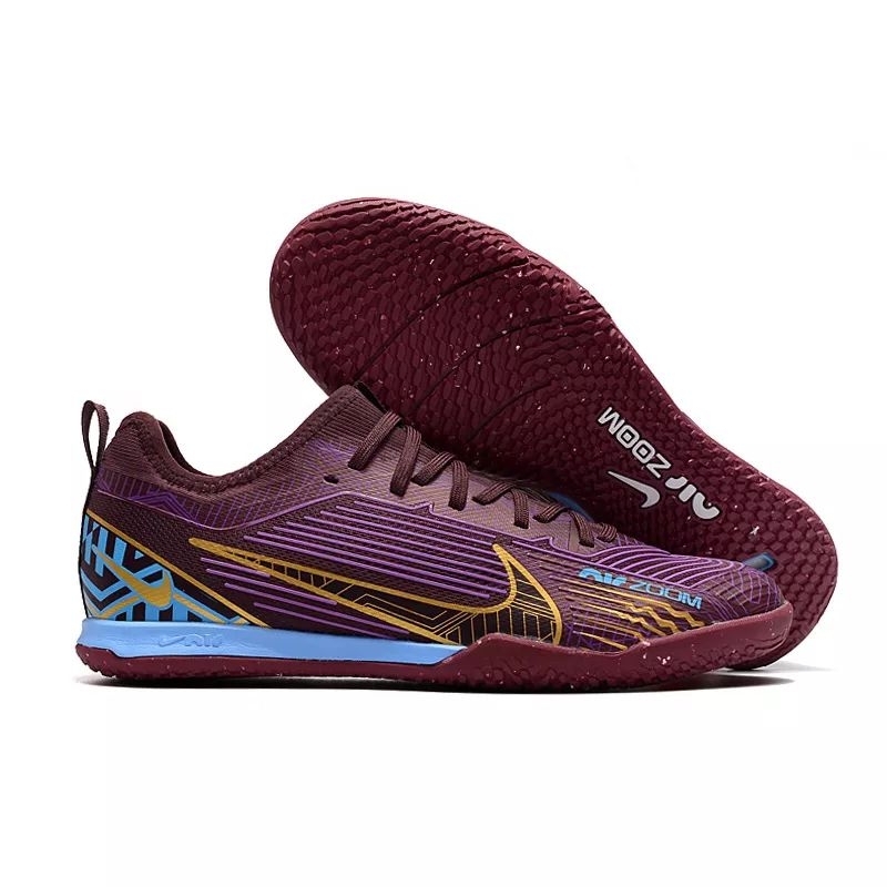 Jual Sepatu Futsal Nike Zoom Mercurial Vapor 15 Pro Mbappe Purple IC ...