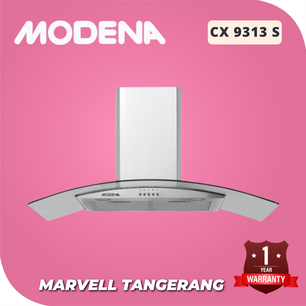 Jual COOKER HOOD MODENA CX 9313 S CHIMNEY HOOD 90CM | Shopee Indonesia