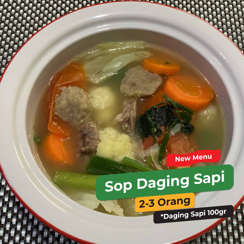 Jual Sop Daging Sapi - Paket Siap Masak (2-3 Orang) | Shopee Indonesia