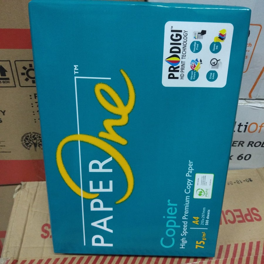 Jual KERTAS HVS A4 75 GR MERK PAPERONE PAPER ONE | Shopee Indonesia