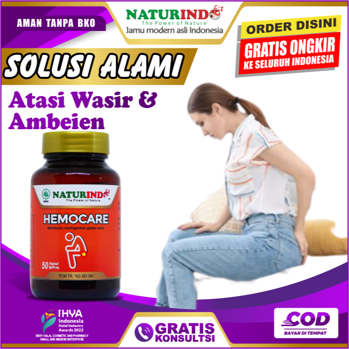Jual HEMOCARE OBAT AMBEIEN WASIR LUAR DALAM BERDARAH ADA BENJOLAN HERBAL AMBEIEN AMBEYEN WASIR ...