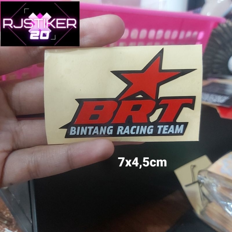 Jual Sticker Cutting / Sticker Variasi Motor BRT BINTANG RACING TEAM ...