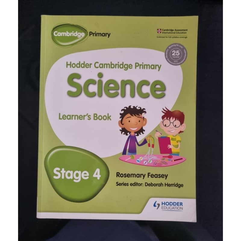 Jual hodder cambridge primary stage 4 - science | Shopee Indonesia
