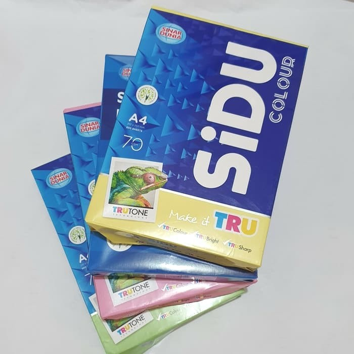 Jual SIDU KERTAS HVS (KERTAS FC)70 GSM A4 | Shopee Indonesia