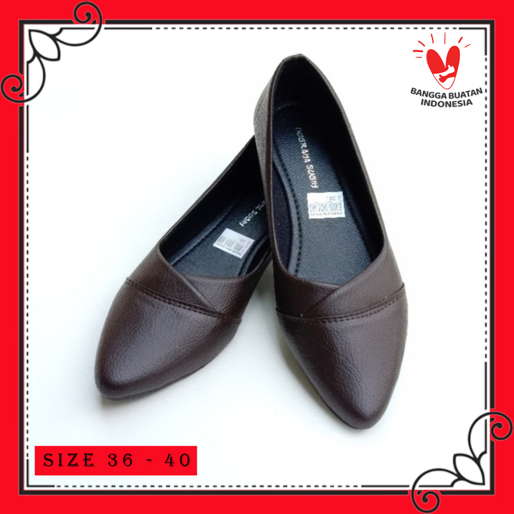 Jual Sepatu Pansus Wanita Kerja Flatshoes Perempuan Cewek Remaja Dewasa ...