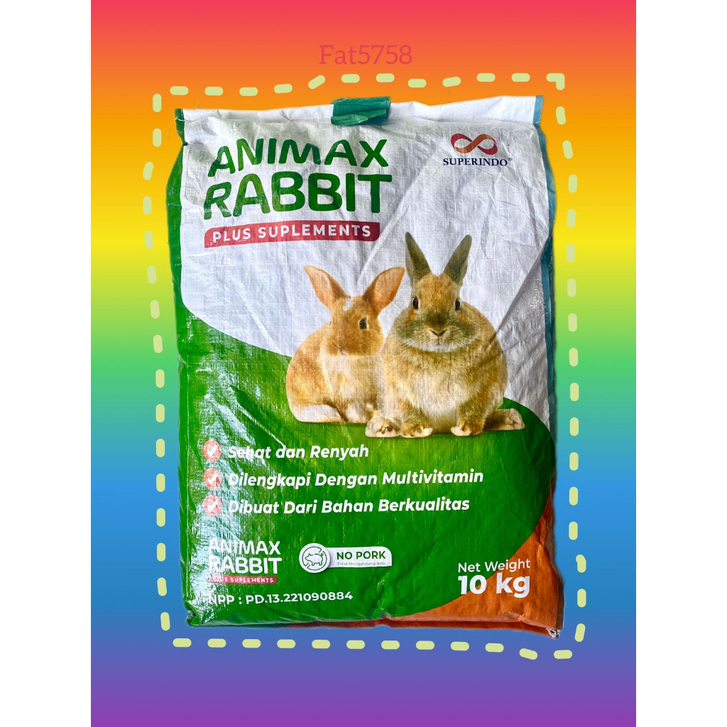 Jual ANIMAX RABBIT PLUS 10 kg/sak | Shopee Indonesia