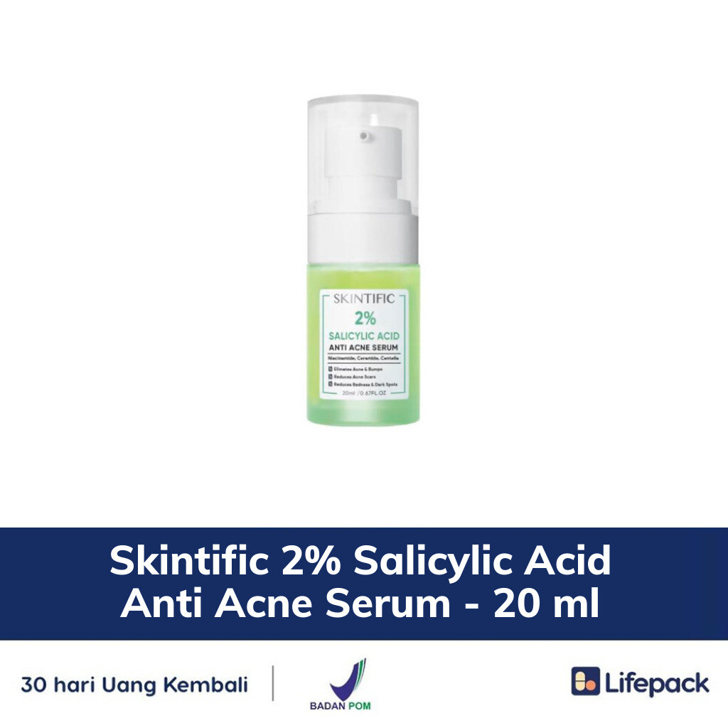Jual Skintific 2% Salicylic Acid Anti Acne Serum - 20 ml - LIFEPACK ...
