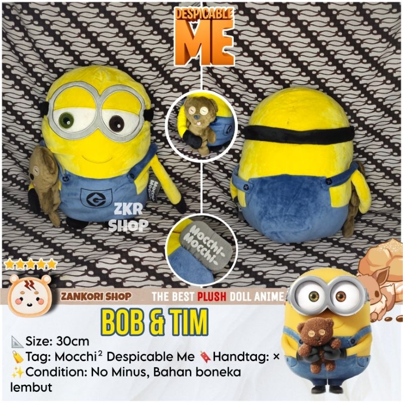 Jual RARE ITEM!!! BONEKA TEDDY TIM MINION ORIGINAL (DESPICABLE ME ...