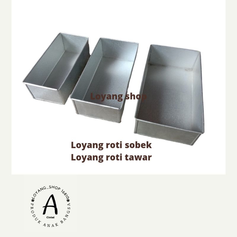 Jual loyang roti tawar loyang roti sobek jual bijian | Shopee Indonesia