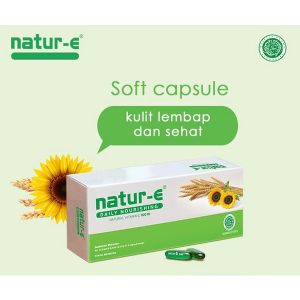 Jual Natur-E Daily Nourishing - Natural Vitamin E 100 IU ( Isi 16 ...