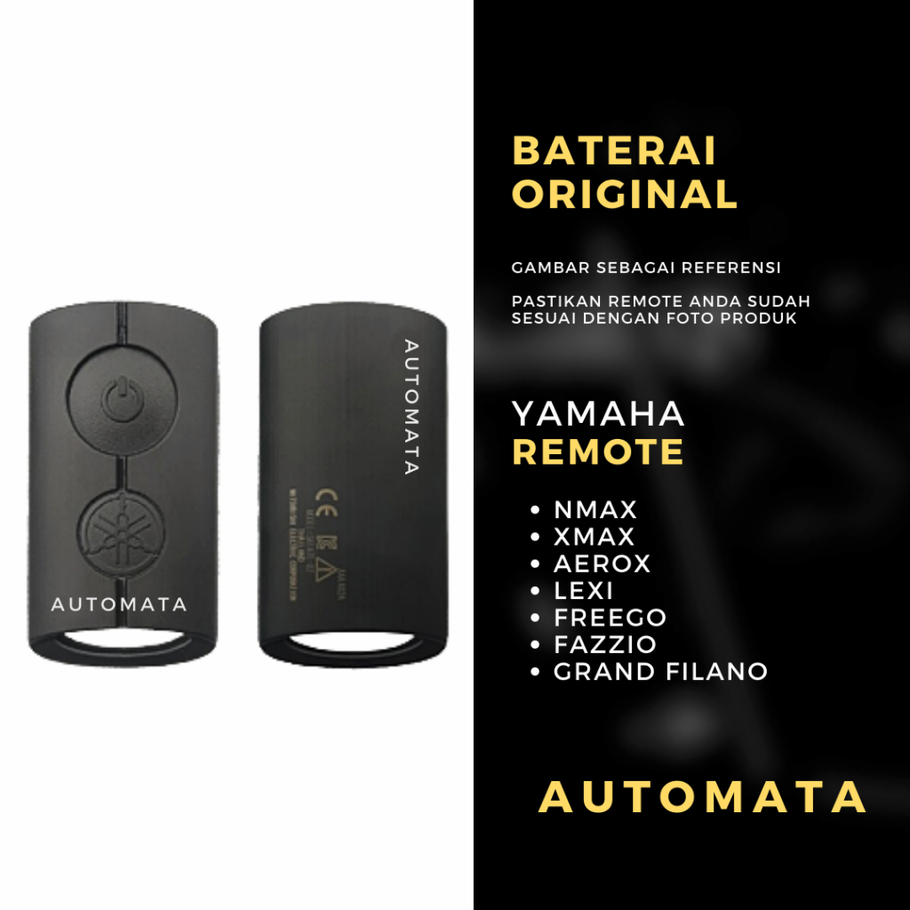 Jual Baterai Remote Kunci Keyless Motor Yamaha XMAX Connected Original ...