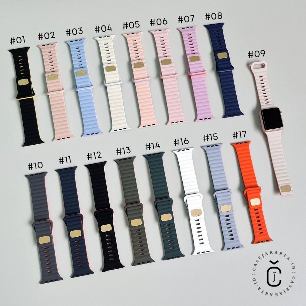 Jual ( TANPA JAM ) " GEAR4" TALI STRAP IWATCH G4 - SERIES ULTRA 9 8 7 ...