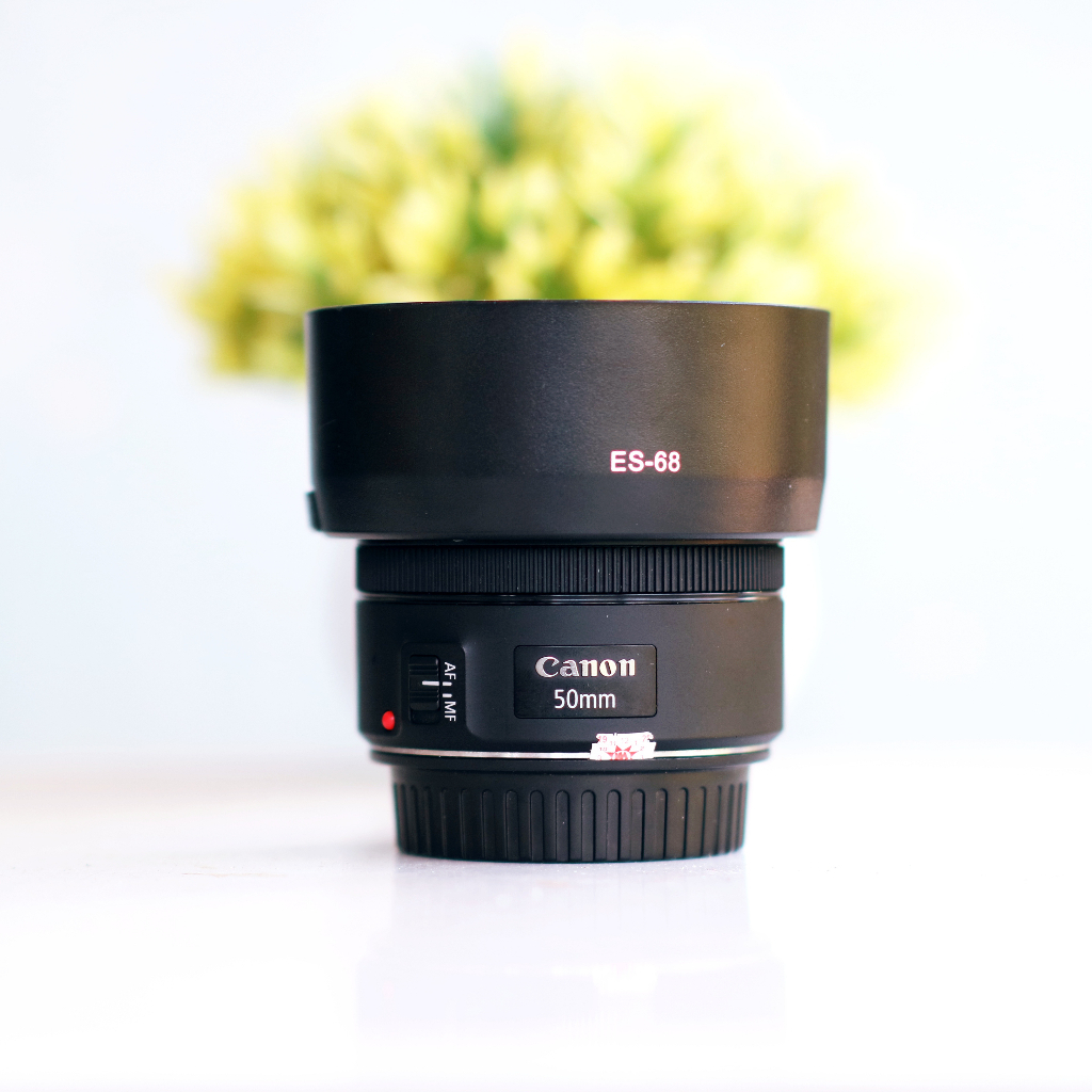 Jual LENSA FIX CANON 50MM F1.8 STM NO JAMUR | Shopee Indonesia