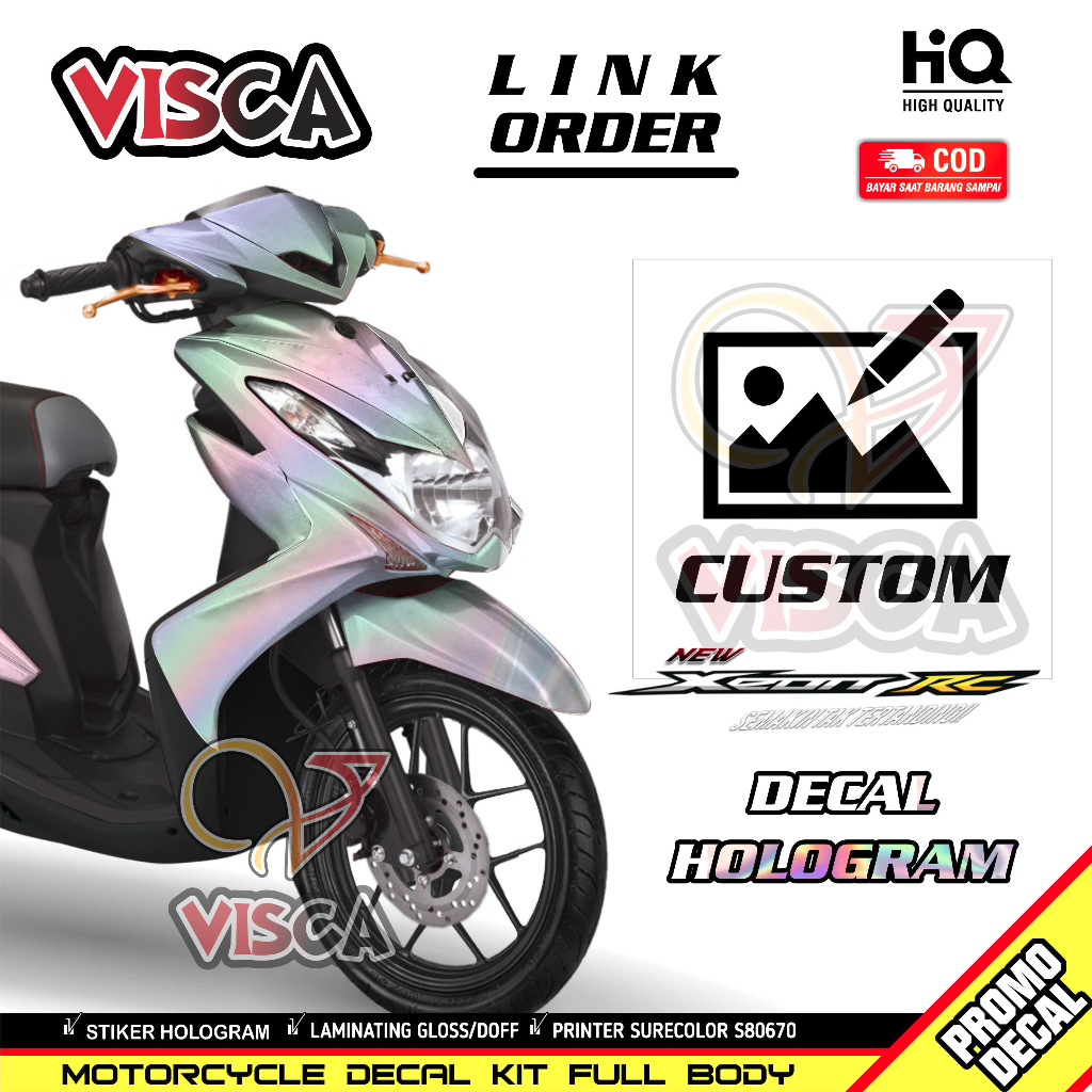 Jual Decal XEON RC Hologram Full Body - Desain Custom Suka Suka ...