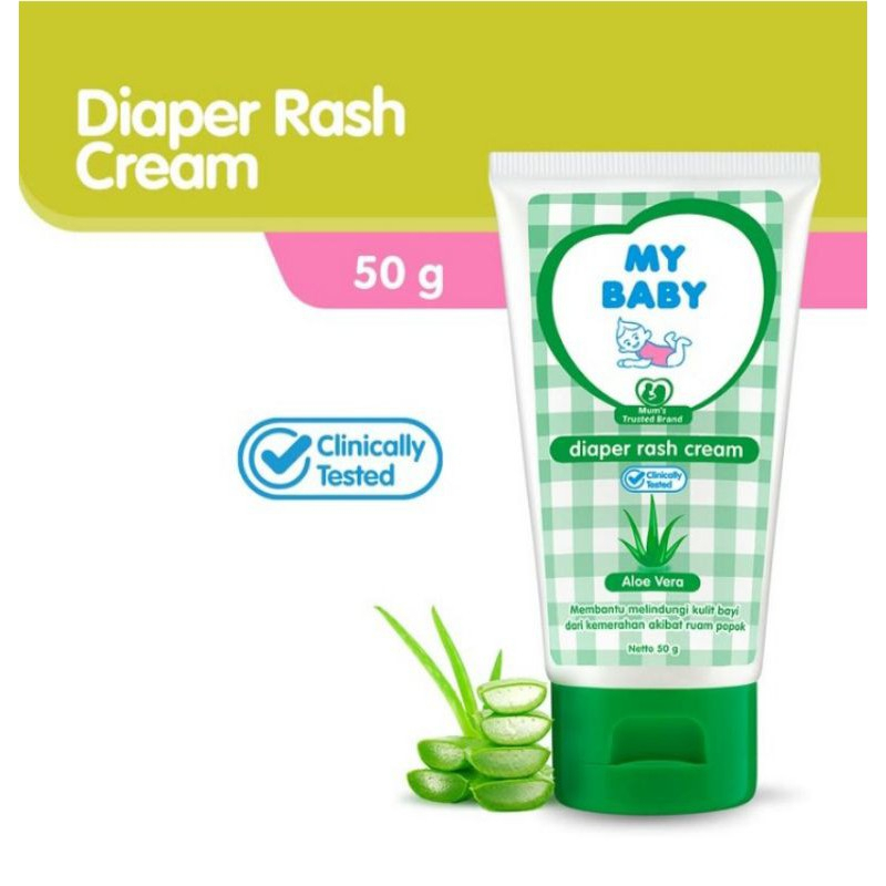 Jual my baby diaper rash cream 50 g (ruam popok) | Shopee Indonesia