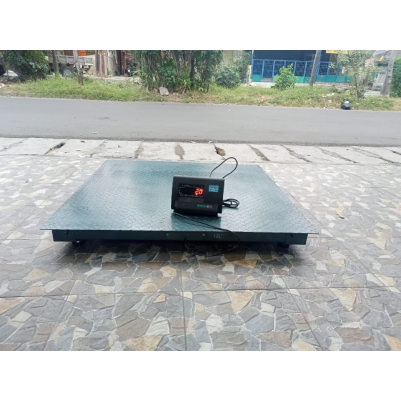 Jual Timbangan Duduk Digital 1 Ton ,2 Ton / floor Scale 1 ton. dan 2 ...