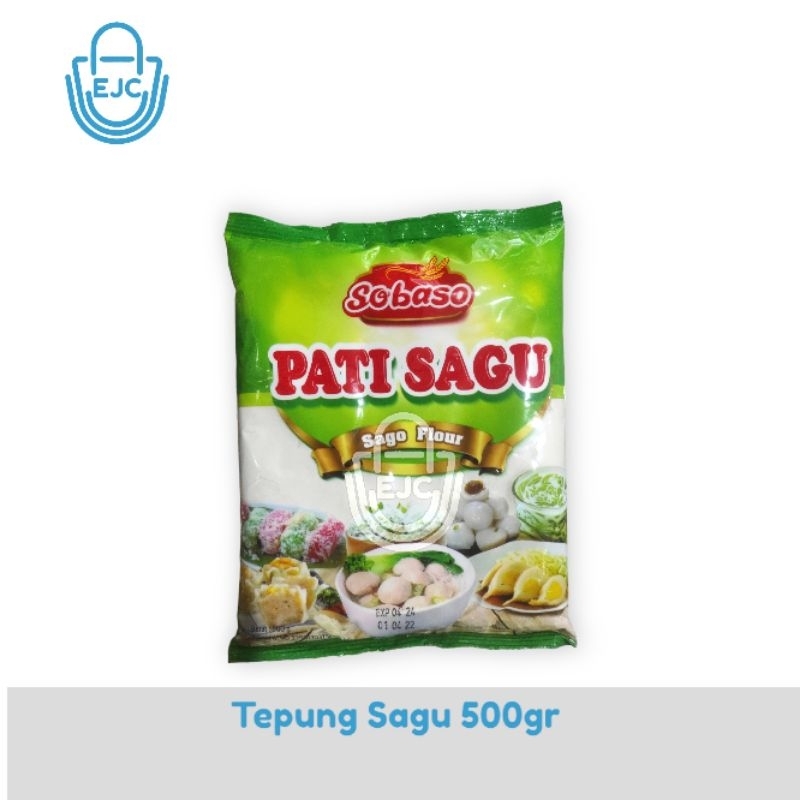 Jual Tepung Sagu Pati Sagu Sago Flour Sobaso 500gr | Shopee Indonesia
