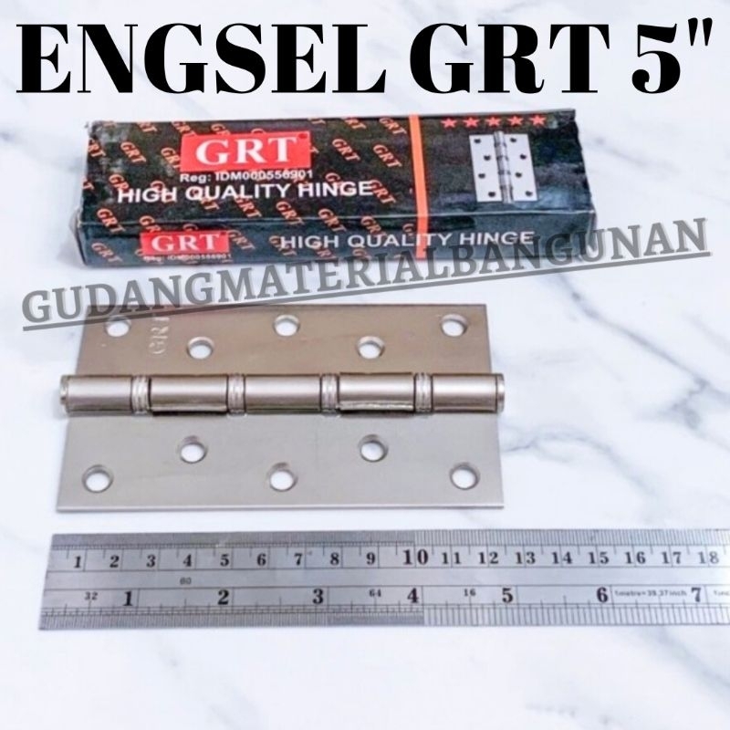 Jual engsel pintu jendela 5 inch 5inch 5" TEBAL GRT VSM | Shopee Indonesia