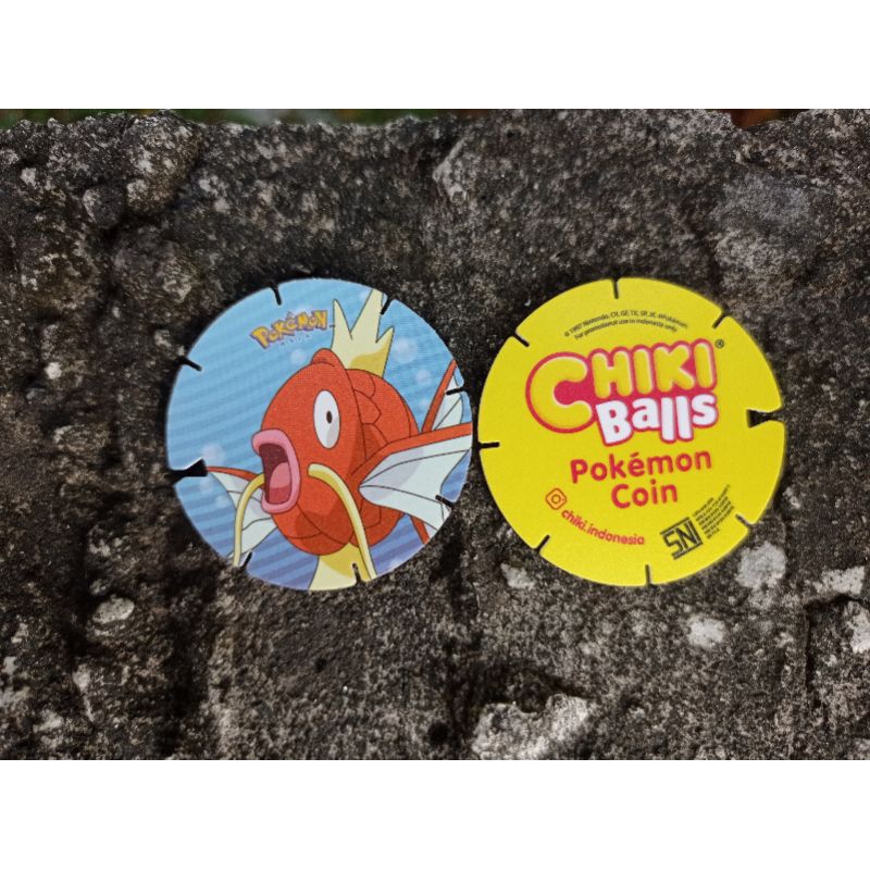 Jual Tazos / Tajos POKEMON COIN MAGIKRAP CHIKI BALLS New Murah Mainan ...