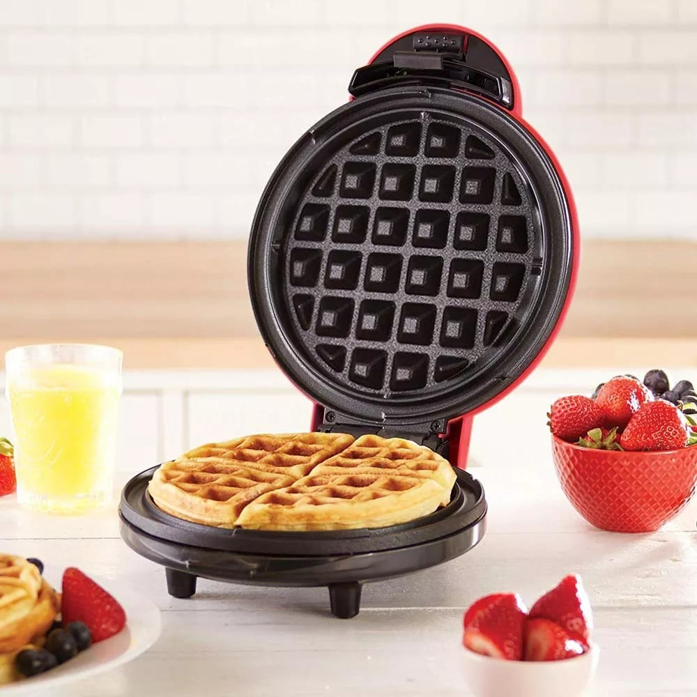 Jual Mesin Pembuat Pencetak Waffle Bulat / Mini Waffle Maker Electric ...
