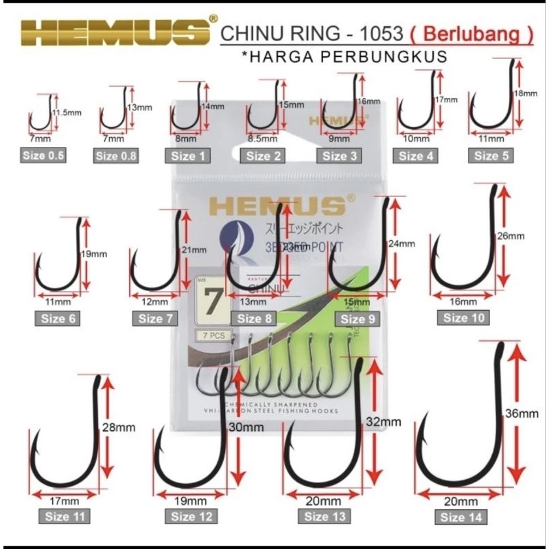 Jual MATA KAIL HEMUS CHINU no.05, 08, 1 sd 14 JAPAN PRODUCT | Shopee Indonesia