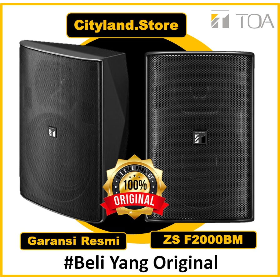 Jual TOA ZS F2000BM Speaker Original 8 inch 60 watt Garansi Resmi | Shopee Indonesia