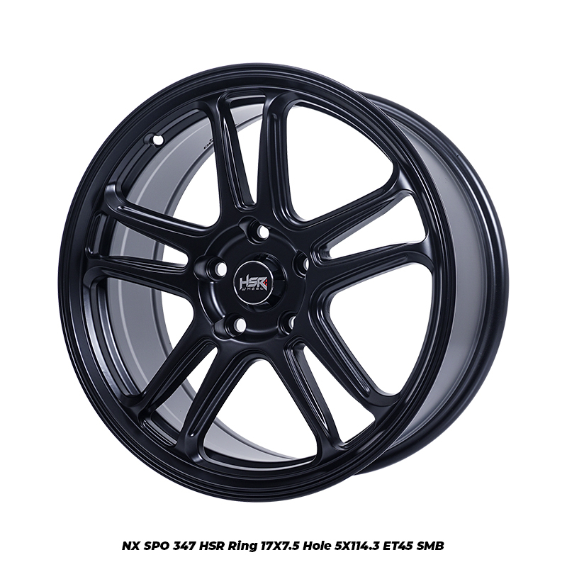 Jual Velg HSR NX SPO 347 Ring 17 Velg Mobil R17 HRV Xpander Innova Rush Terios Ertiga Black ...