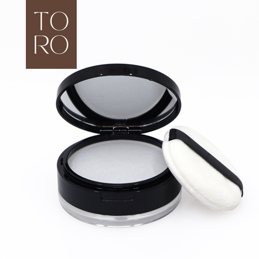 Jual TORO - TEMPAT BEDAK TABUR | TEMPAT LOOSE POWDER FREE SPONGE ...
