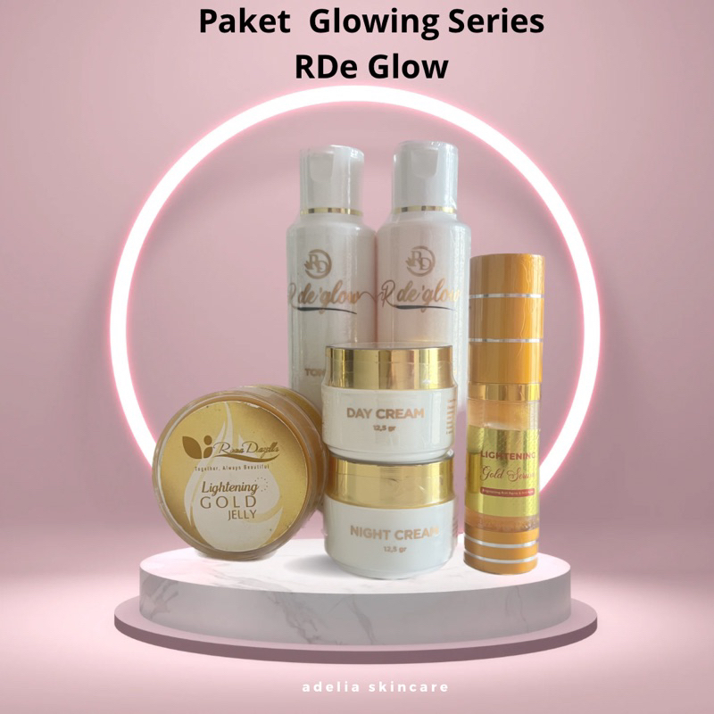 Jual Paket Glowing Series RinnaDiazella Skincare (RD GOLD & RD’e GLOW ...