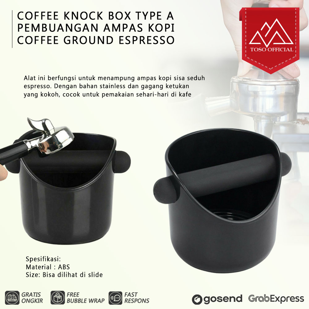 Jual Coffee Knock Box Type A Pembuangan Ampas Kopi Coffee Ground ...
