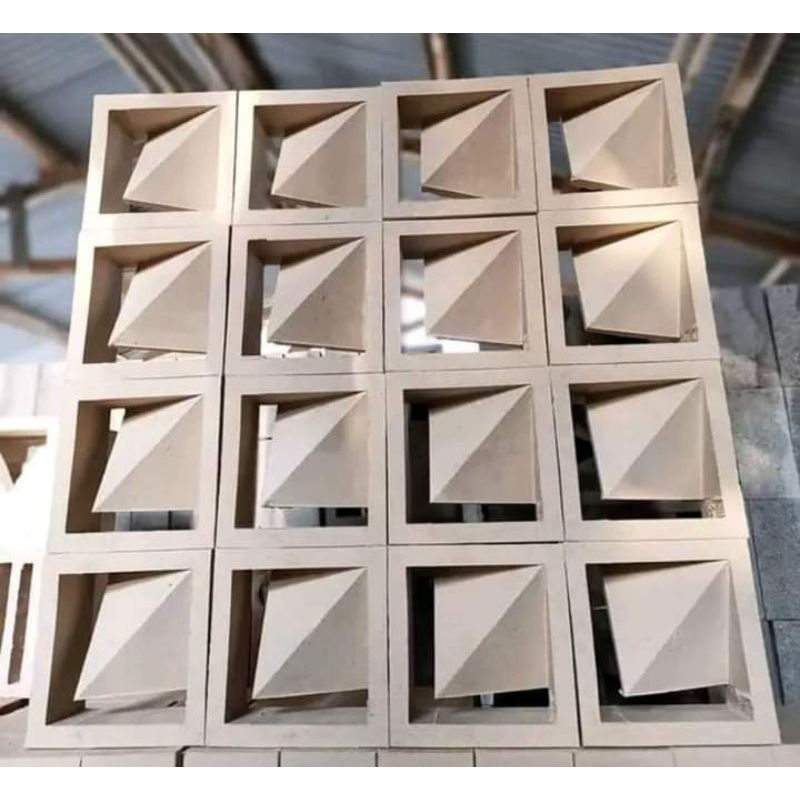 Jual roster minimalis/roster beton/roster lubang angin ventilasi motif ...