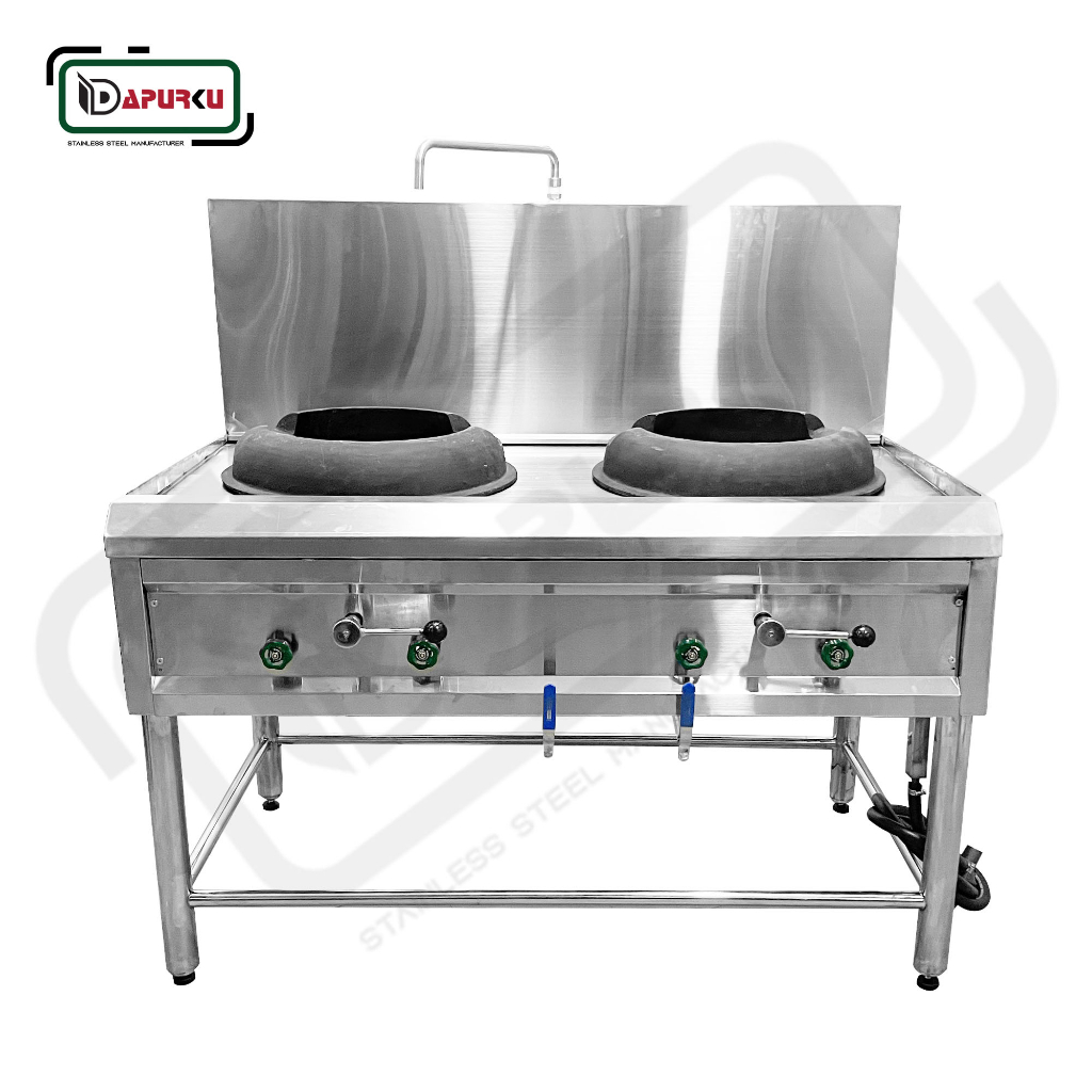 Jual Kompor Masak Kuali Range Alat Masak Restoran / Chinese Food ...