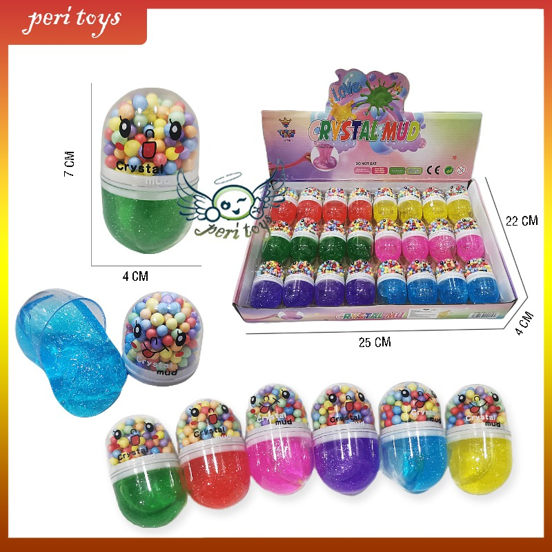 Jual Slime Capsule/Slime Warna Warni/Slime Glitter BK-664D | Shopee ...