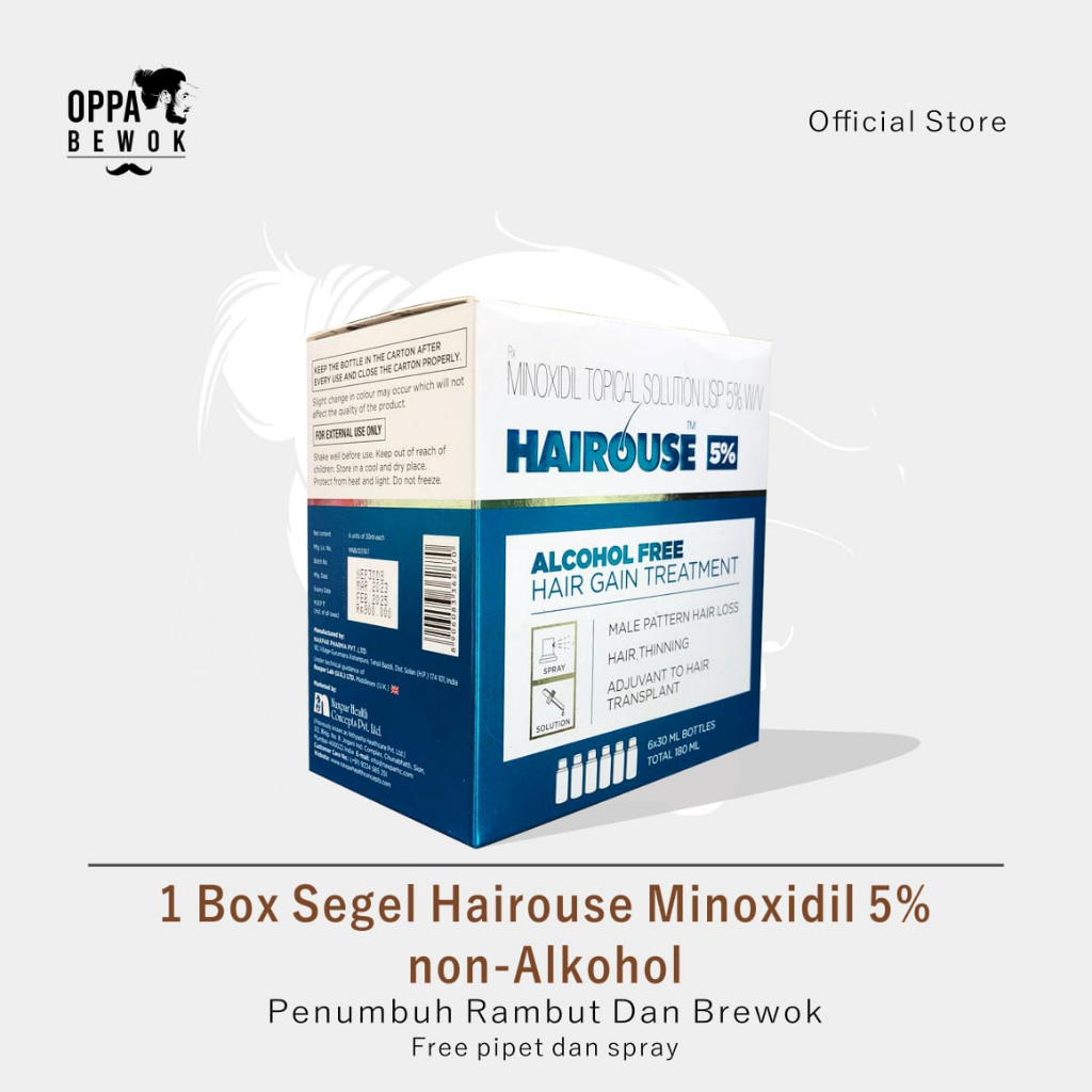 Jual Grosir 1 Box Hairouse Penumbuh Rambut dan Brewok | Shopee Indonesia