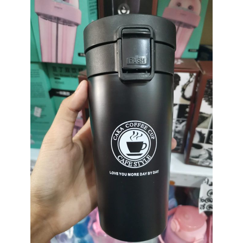 Jual Termos kopi viral || botol termos stenlis || anti panas | Shopee ...