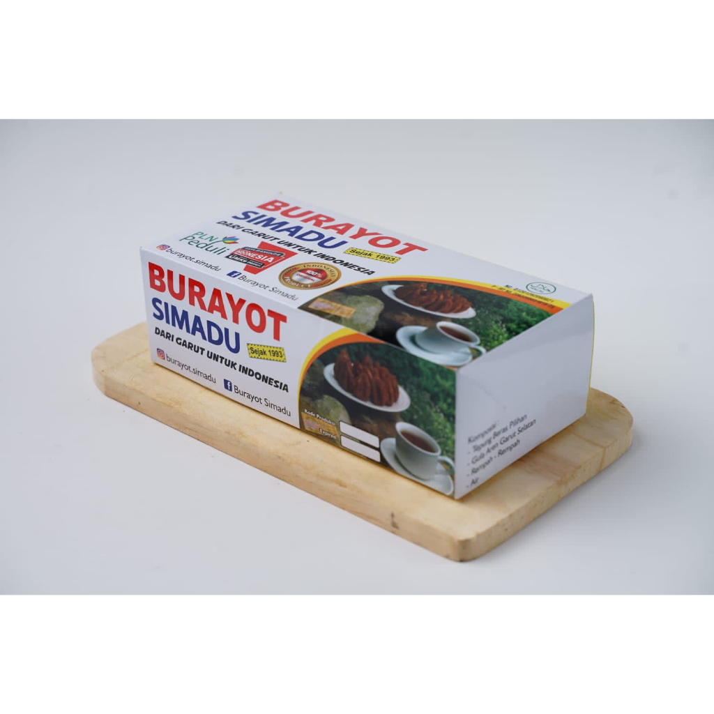 Jual Burayot Khas Garut SIMADU Kemasan Dus Special ( isi 20 ) | Shopee ...