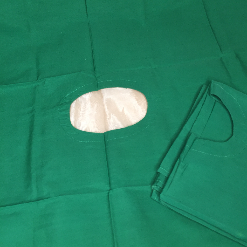 Jual Kain Duk Lubang Operasi 50x50cm/ Duk Operasi Hijau | Shopee Indonesia