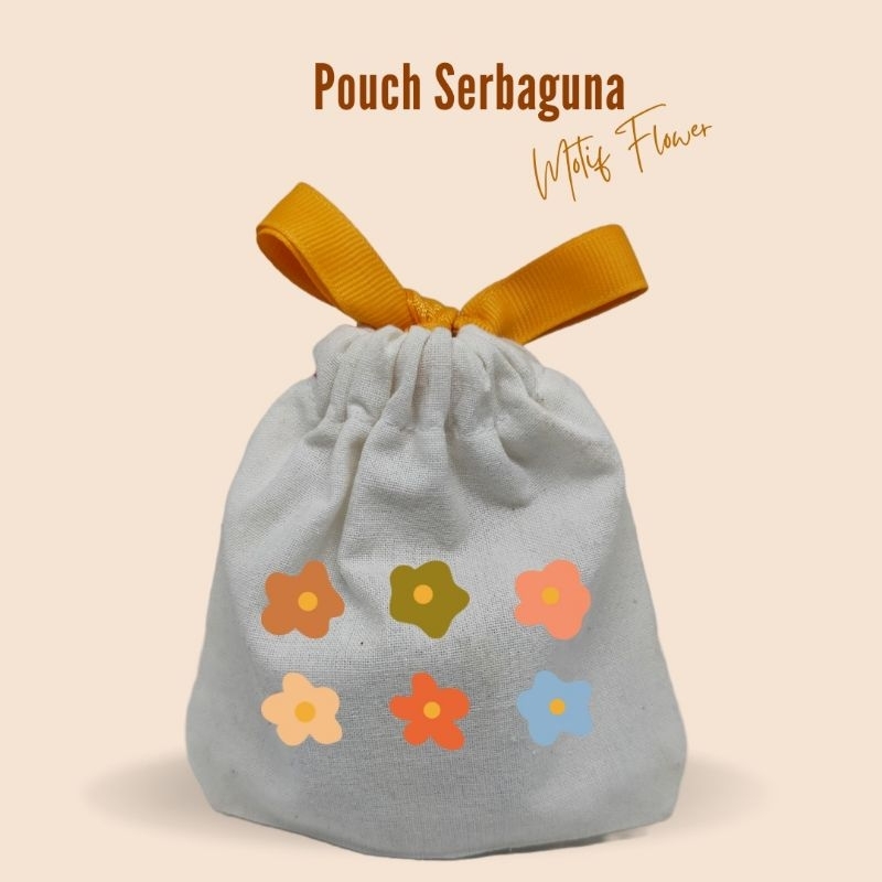 Jual Pouch Serbaguna Motif Bunga Aesthetic | Shopee Indonesia