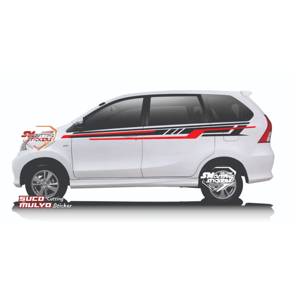 Jual STIKER MOBIL AVANZA ,STICKER GAMBAR BODY SAMPING PROMO TERBARU ...