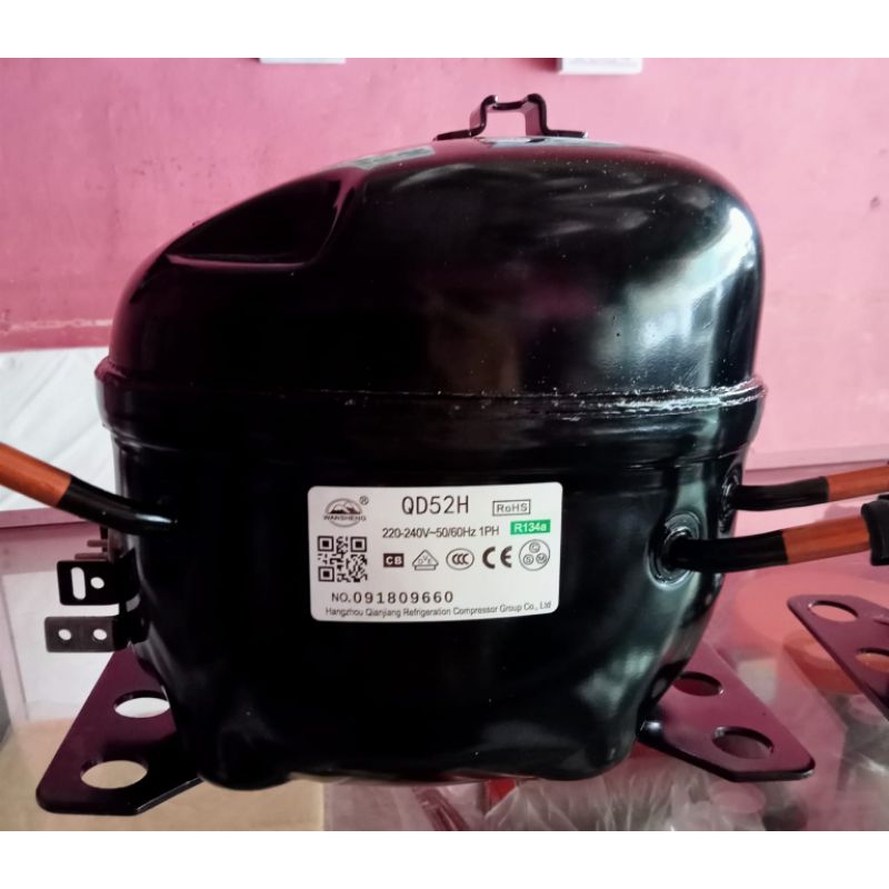 Jual mesin kompresor kulkas 2 pintu QD52H | Shopee Indonesia
