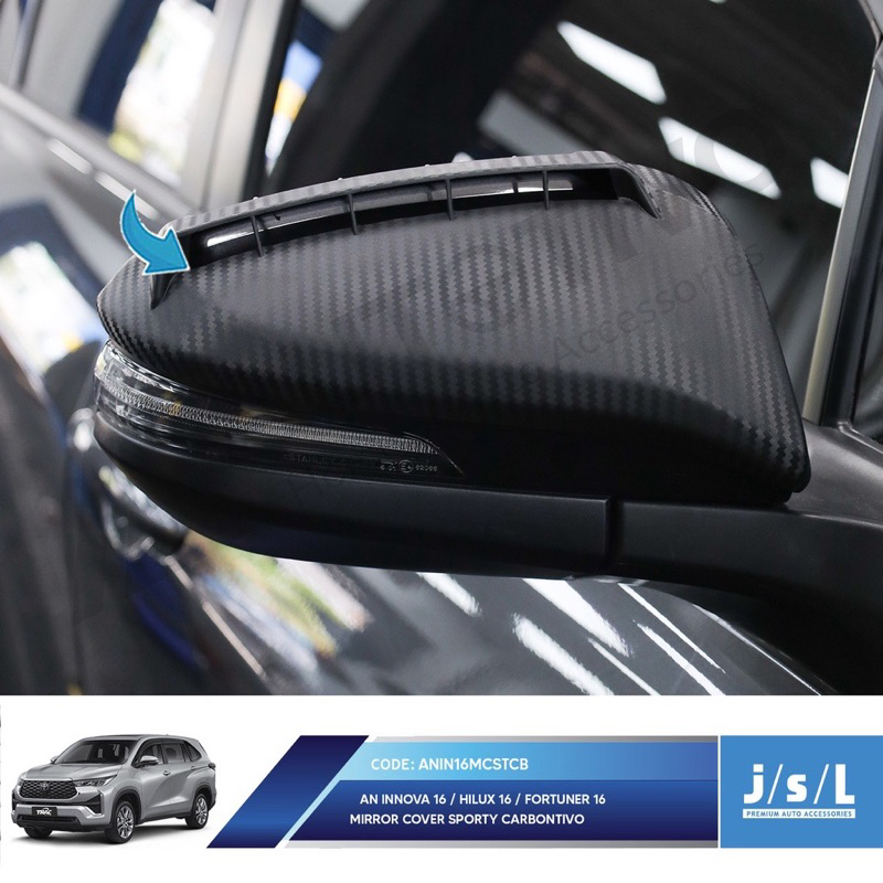 Jual HILUX 2016 2018 2020 2022 2023 / FORTUNER MIRROR COVER SPION ...
