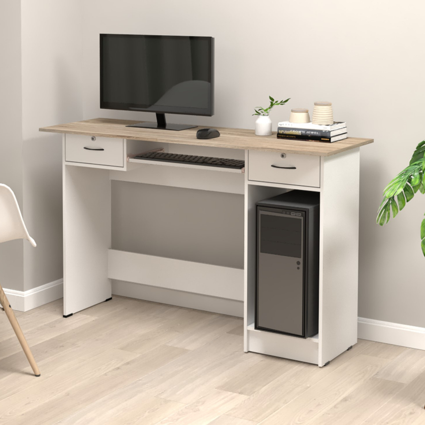 Jual Meja Komputer Minimalis 120cm Alpha | Shopee Indonesia