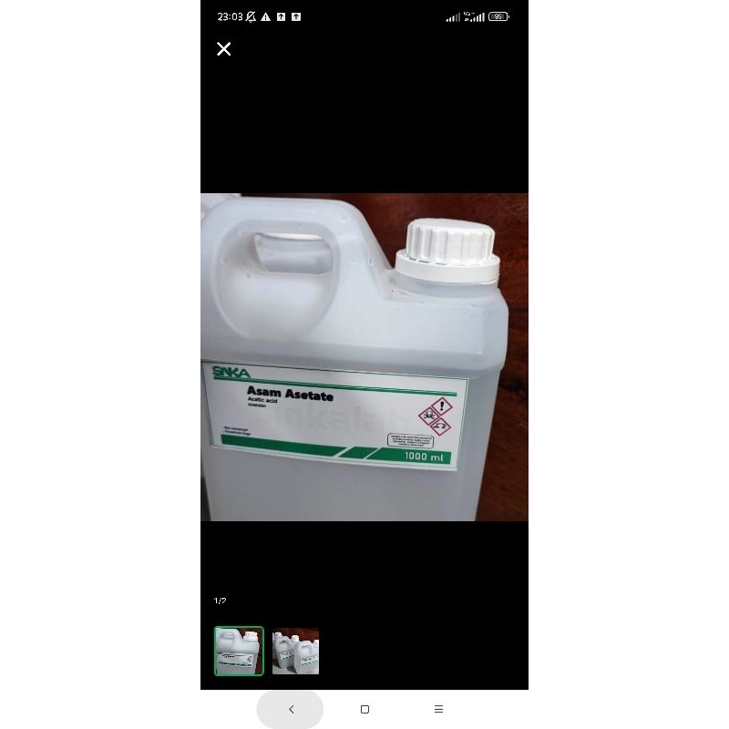 Jual asam asetate 85% teknis grade 1ltr | Shopee Indonesia